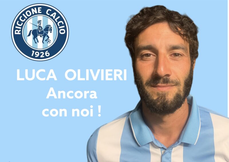 Luca Olivieri ancora in biancazzurro con la Riccione Calcio 1926 | A.S ...